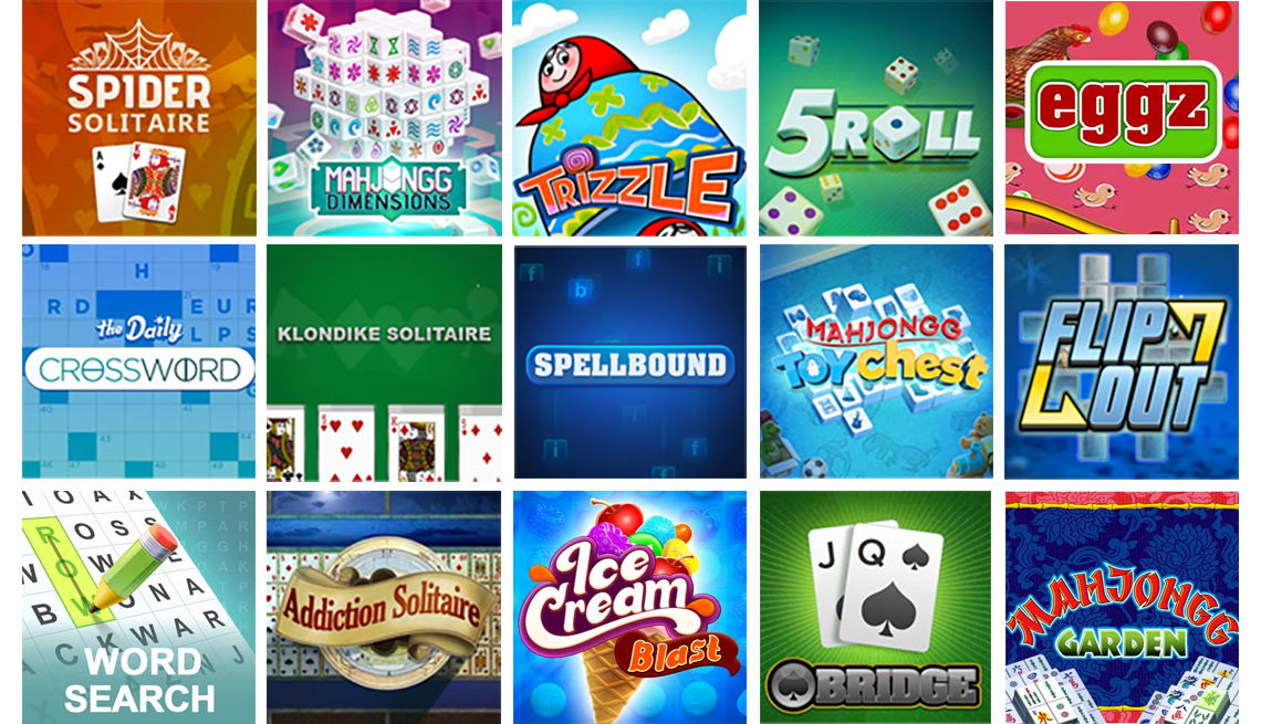 AARP Games - The Ultimate Joy of Playing and Entertainment